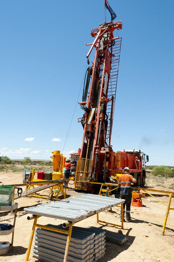 Core Drilling stock photo. Image of outback, technology - 132596628