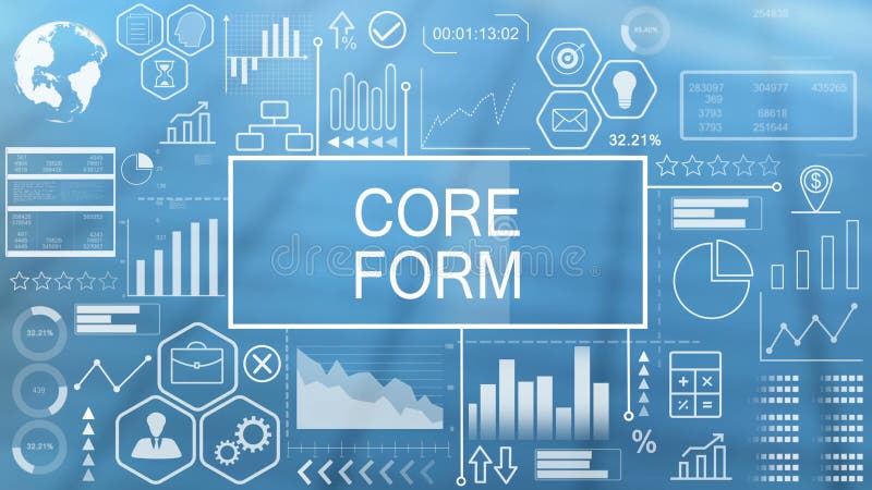 Core Form, Animated Typography Stock Footage - Video of core, effect ...