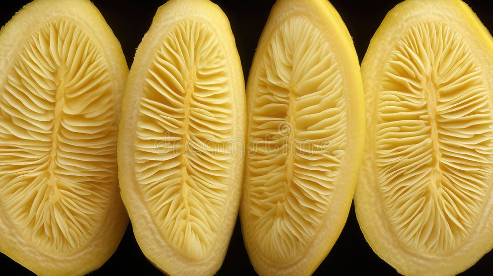 Core jackfruit texture stock illustration. Illustration of unripe ...