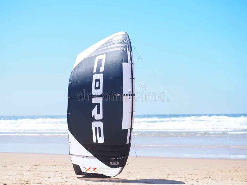 Core Kite Surfing Umbrella 11 at the Beach Editorial Image - Image of ...