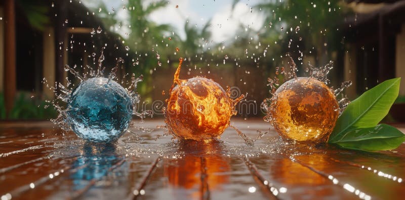 The Core Principles of Nature are Embodied in Water, Fire, Earth, Space ...