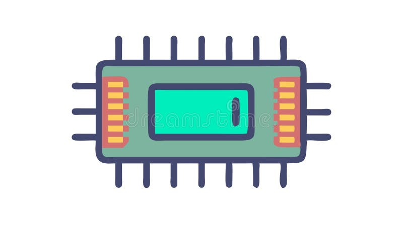 Core Processor Chip: Central Computing Unit Technology, Vector Design ...
