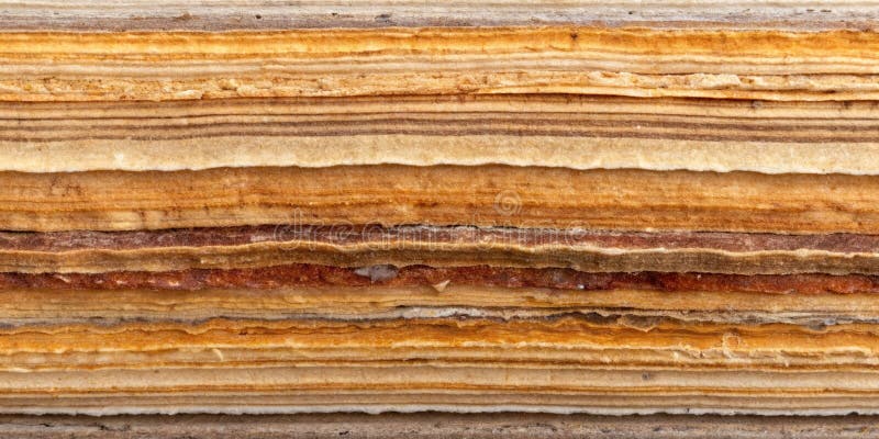 Core Sample of Sandstone Layer from Drill Hole Generative AI Stock ...