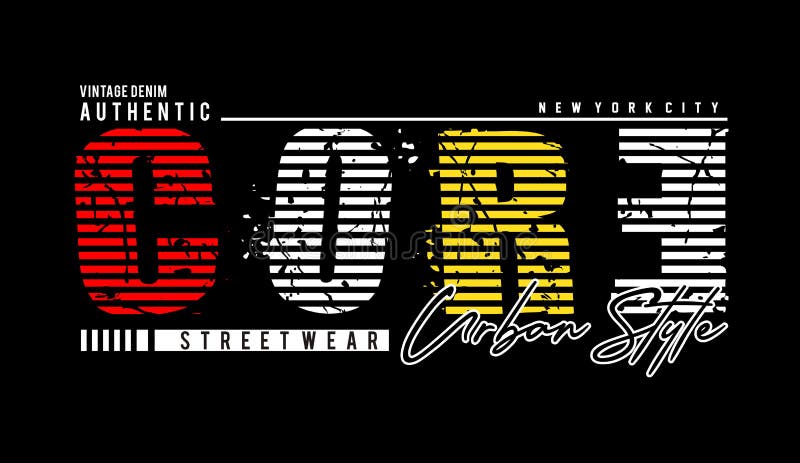 Core urban style stock vector. Illustration of label - 182288458