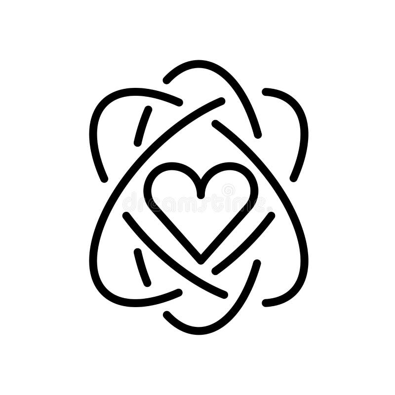 Core Value Icon Isolated on White Background Stock Vector ...