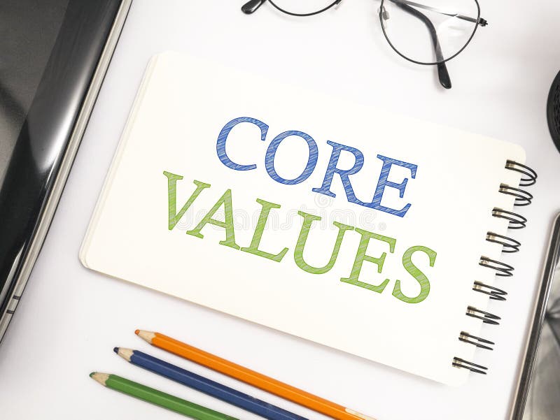 Core Values, Business Ethics Motivational Inspirational Quotes Stock ...
