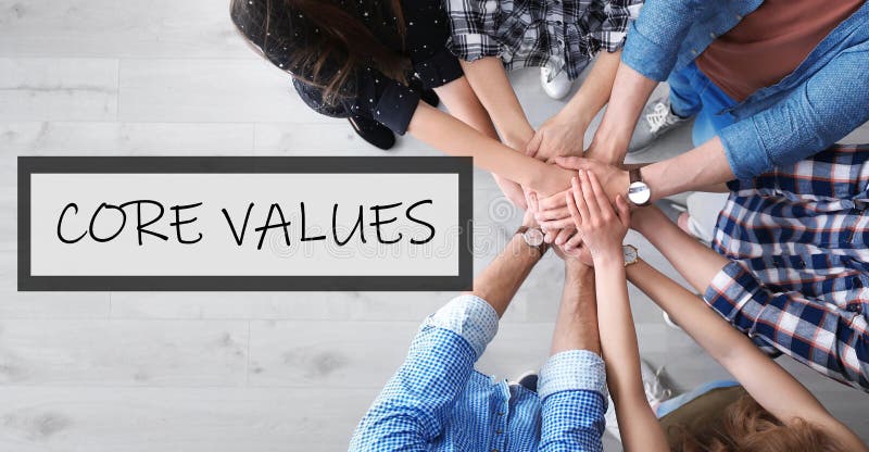 Core Values Concept People Holding Hands Together Stock Photos - Free ...