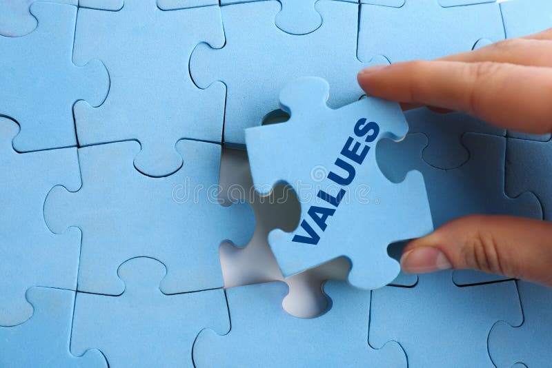 Core Values Concept. People Holding Hands Together Stock Photo - Image ...