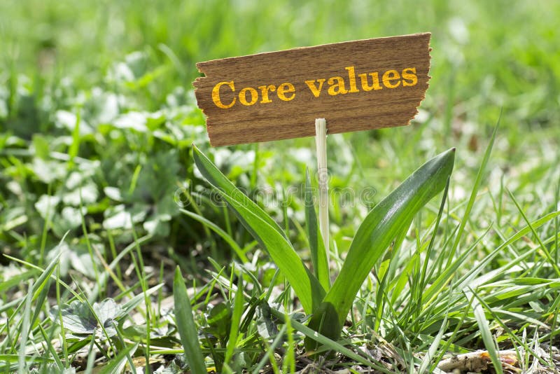 Core values stock photo. Image of conceptual, plan, conduct - 113880306