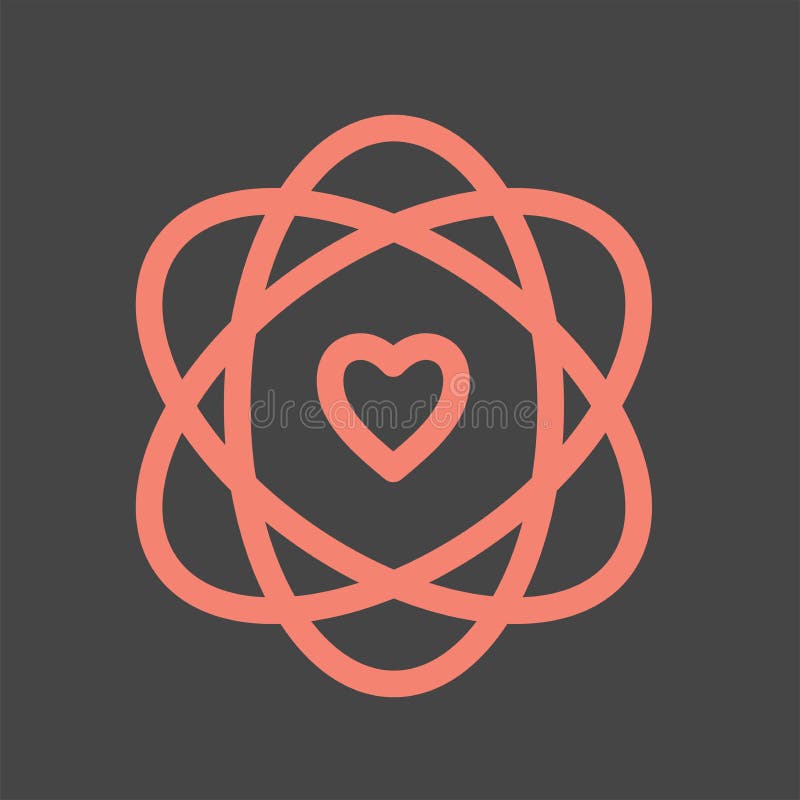 Core Values Icon with Ovals & Heart To Signify Common Belief System ...
