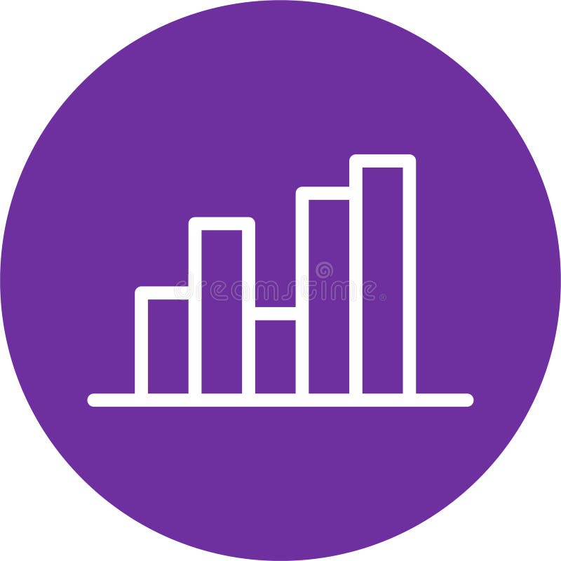 Purple Core Values Icon Set in One Color on White Background Stock ...