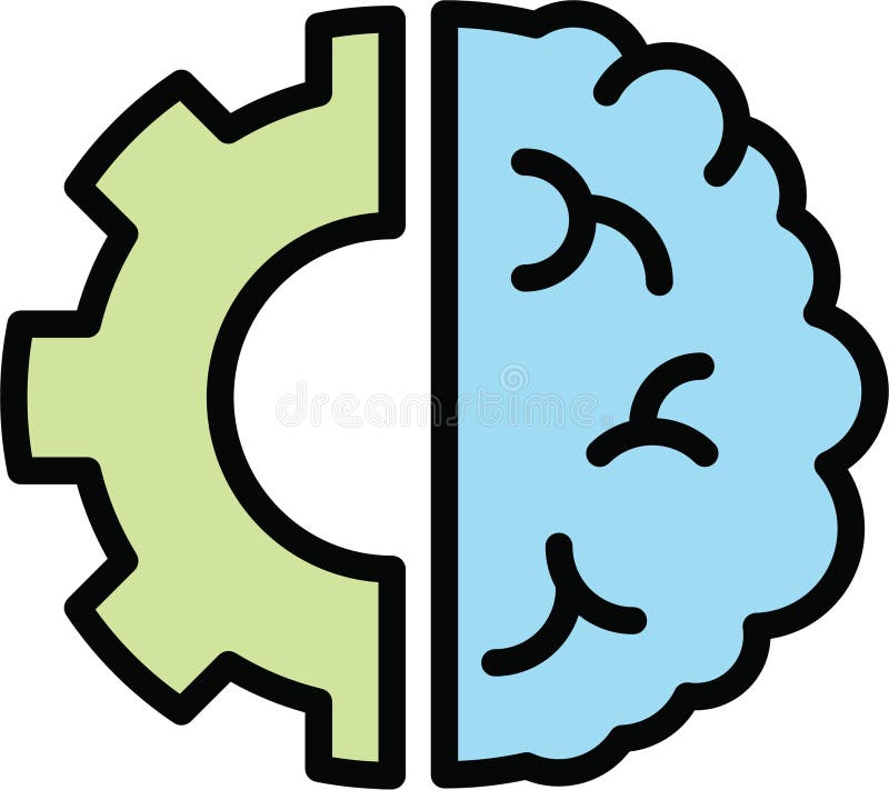 Purple Core Values Icon Set in One Color on White Background Stock ...