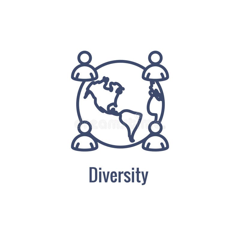 Core Values Icon with Value Driven Icon Describing Part of Core Values ...