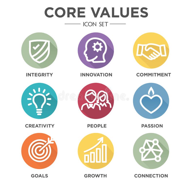 Values Icons Stock Illustrations – 4,206 Values Icons Stock ...
