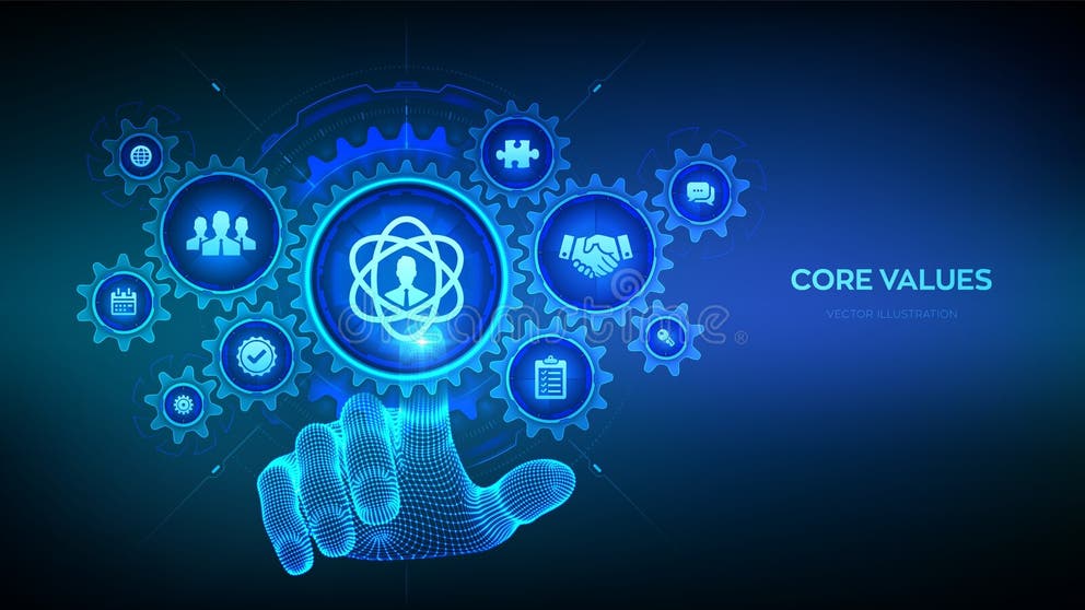 Core Values Infographic Icons Stock Illustrations – 146 Core Values ...