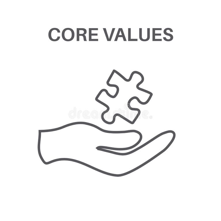 Core Values with Social Responsibility Image - Business Ethics a Stock ...