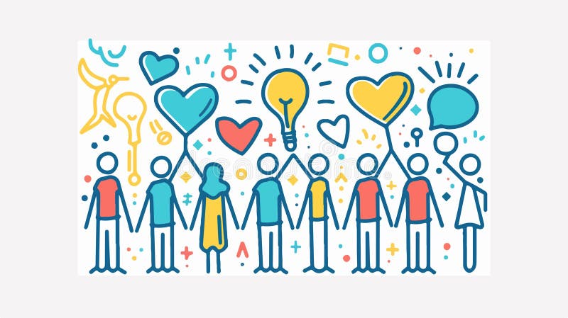 Core Values Thin Line Icons Set for Professional Presentations and ...