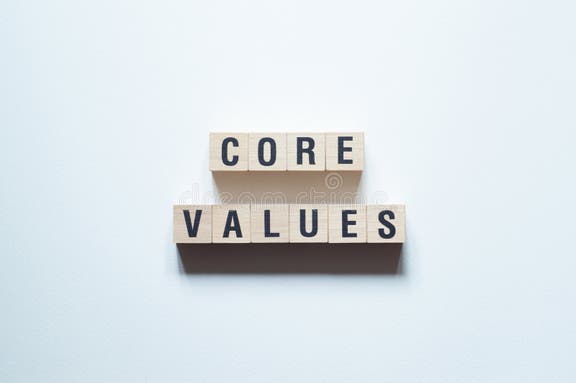 Core Values - Word Concept on Cubes,text Stock Image - Image of growth ...
