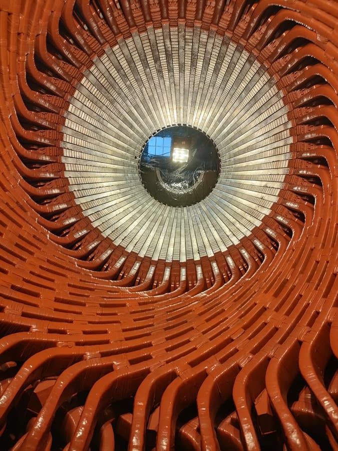 Core winding stock image. Image of stator, generator - 261920705