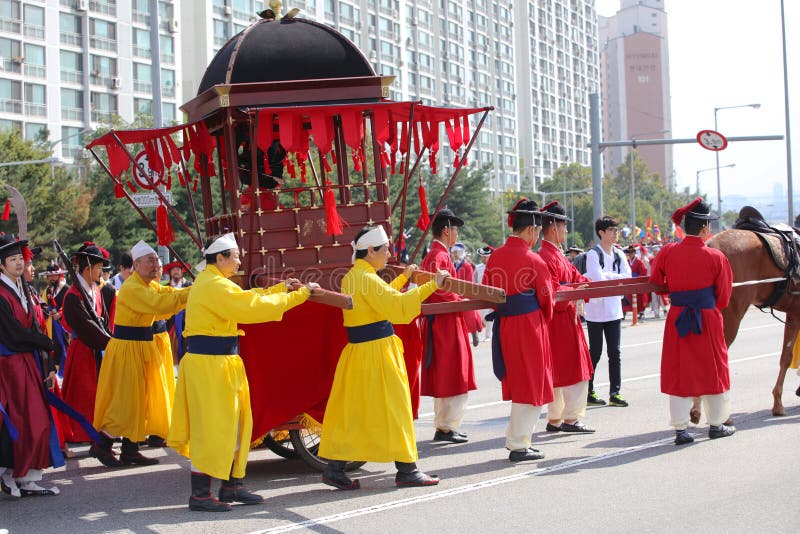 Corea Del Sur Real De Seul De La Cultura Foto editorial - Imagen de ...