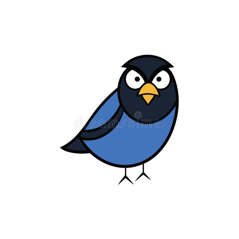 Corella Bird Swims Icon Vector Stock Vector - Illustration of icon ...