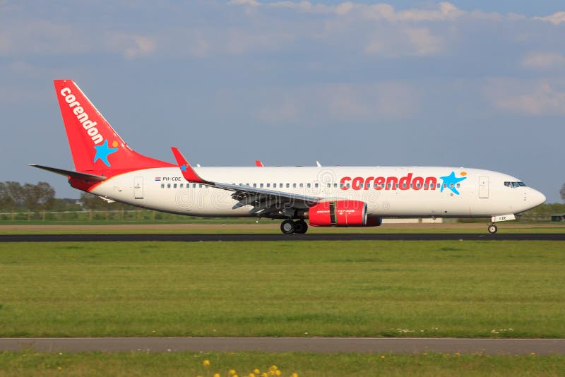 Corendon redactionele foto. Image of industrie, nederland - 101872591