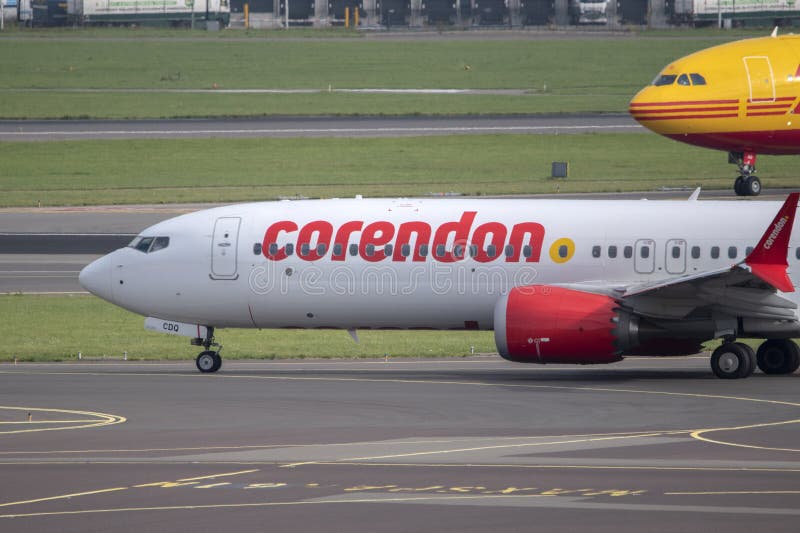 A Corendon Boeing Plane at Schiphol the Netherlands 29-8-2024 Editorial ...