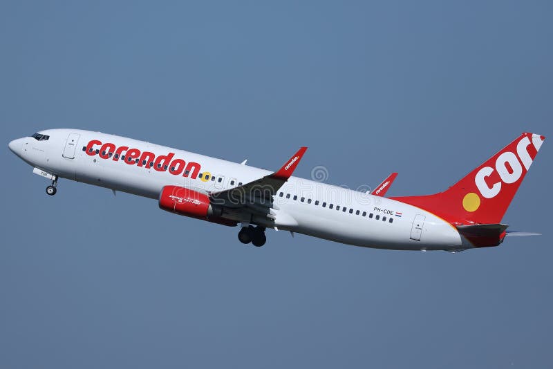 Corendon Plane Flying Up in the Sky Editorial Image - Image of corendon ...