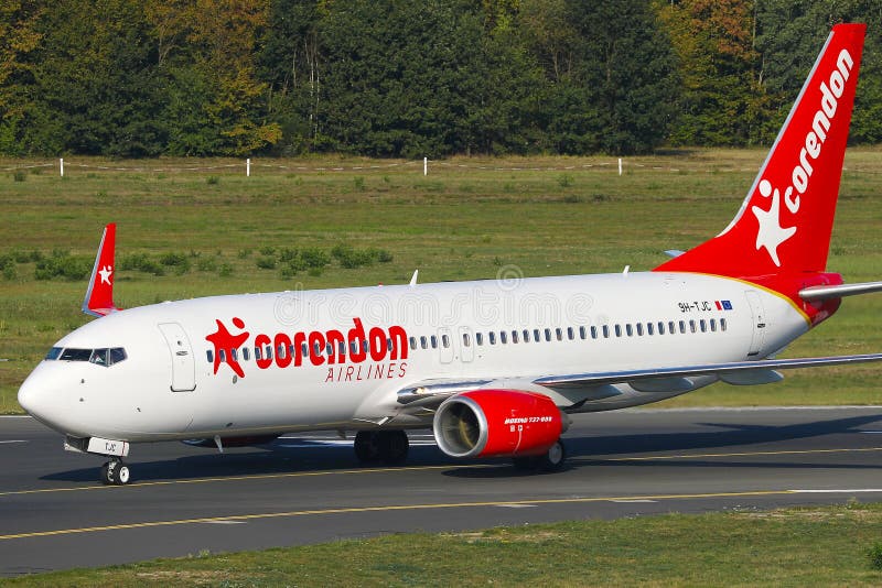 Corendon plane doing taxi editorial photo. Image of flying - 168635771