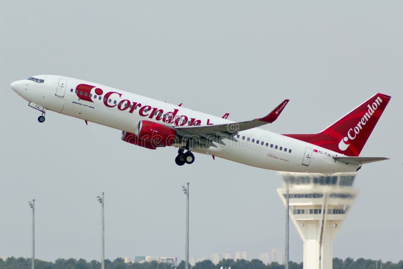 Corendon Plane Takeoff editorial image. Image of boeing - 85574765