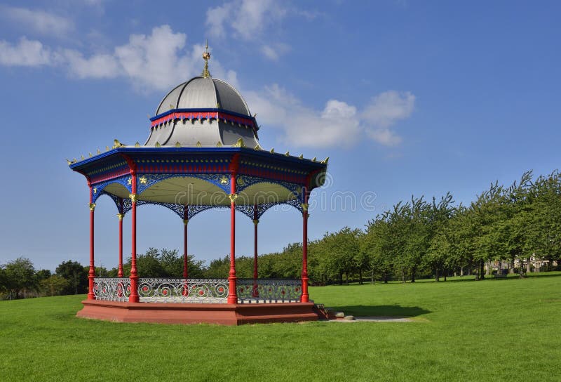 Coreto Colorido Da Cidade Do UNESCO Do Projeto Imagem de Stock - Imagem ...