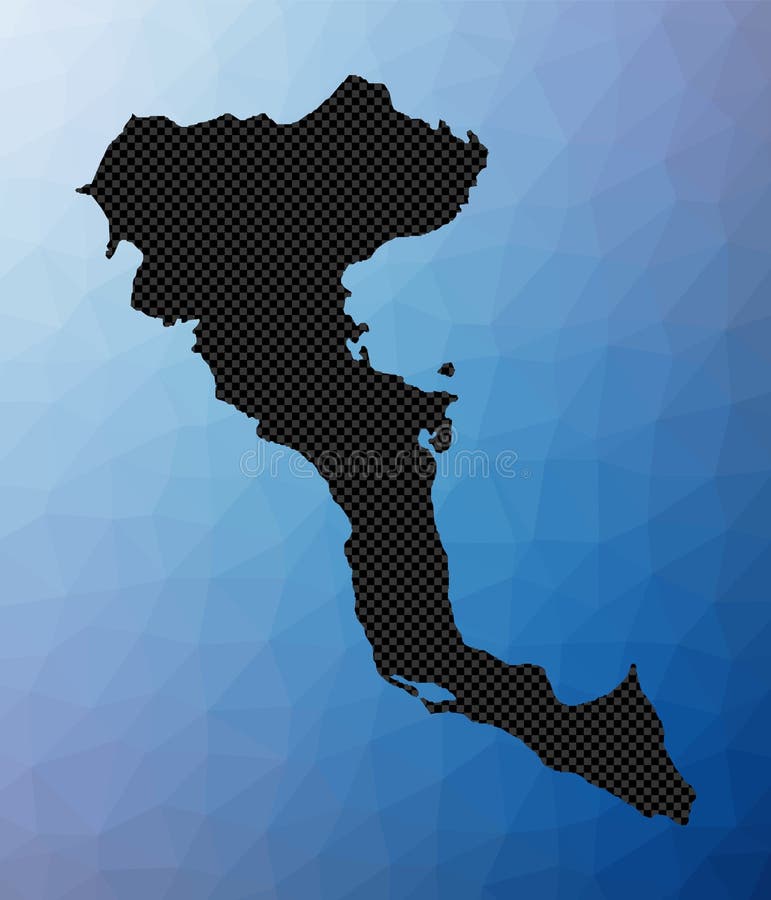 Kid style map of Corfu. stock vector. Illustration of greek - 225236110