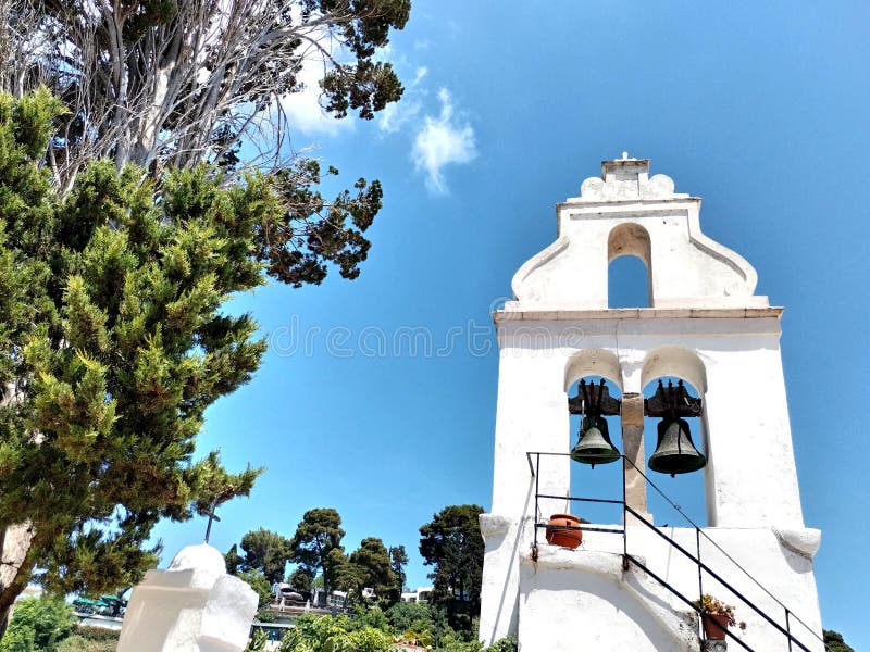 Corfu Greece Downtown Area Old Medieval Town Stock Image - Image of ...