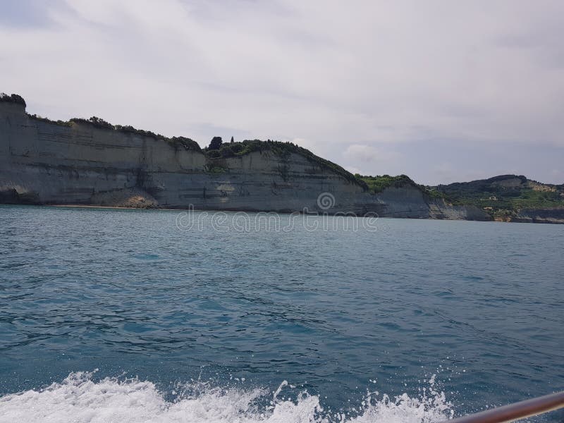 Corfu Delights with Its Beautiful Nature Stock Image - Image of nature ...