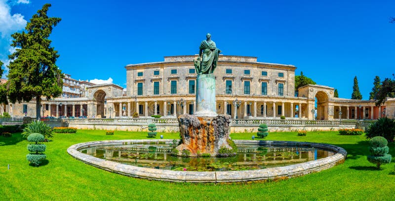 Corfu Museum of Asian Art in Greece Editorial Stock Photo - Image of ...
