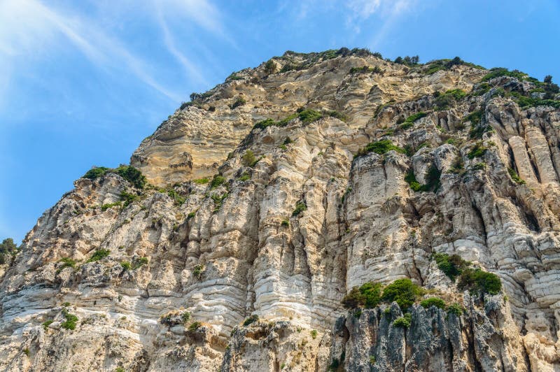 Corfu cliffs 3 stock image. Image of landscape, islands - 2112401