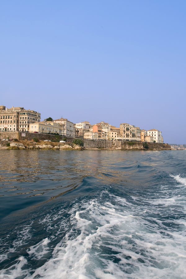 Corfu portrait stock image. Image of europe, buildings - 2913275