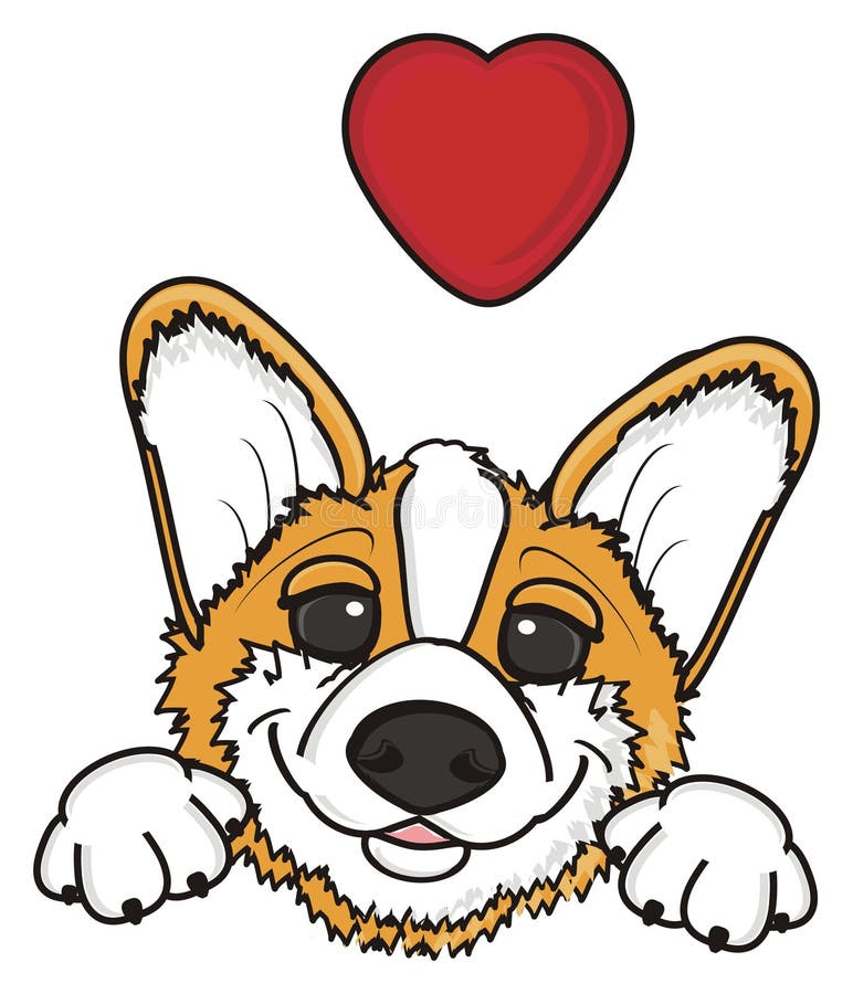 Heart Corgi Stock Illustrations – 774 Heart Corgi Stock Illustrations ...
