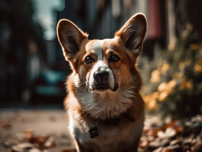 Corgi Dog Created with Generative AI Technology Stock Illustration ...