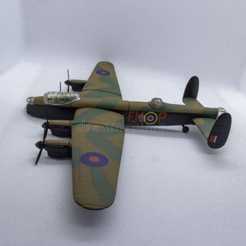 Corgi Model of 207 Squadron Lancaster B MK1 EM-P Editorial Stock Photo ...