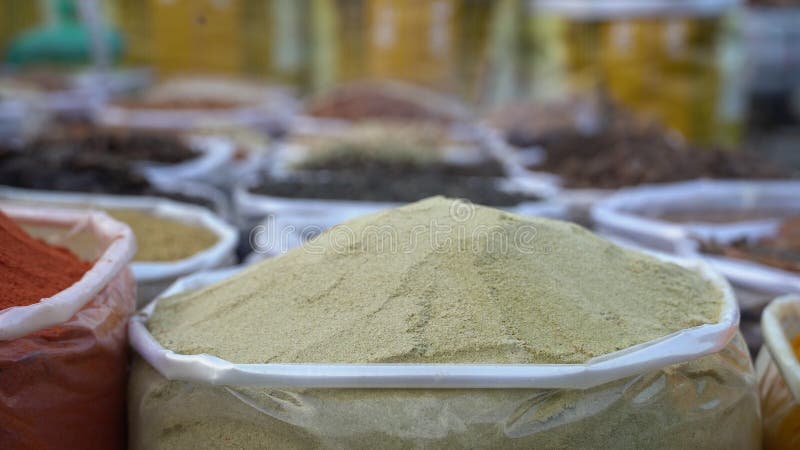 Coriander Powder Focused Photo Outdoor Image Stock Photo - Image of ...