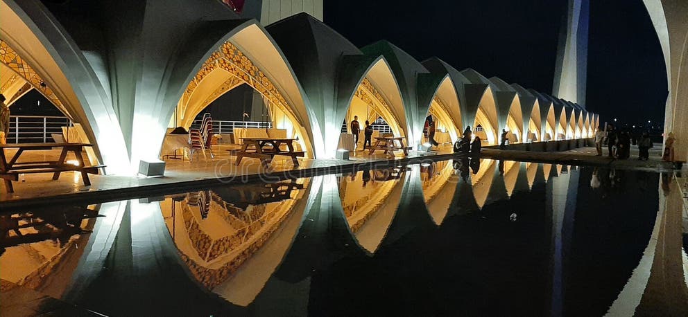 Coridor on the Aljabbar Mosque so Awesome Stock Image - Image of awesom ...