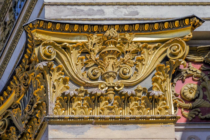 Corinthian Column Detail stock photo. Image of corinth - 129156030