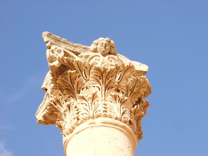 Corinthian column stock image. Image of ancient, architecture - 38366169