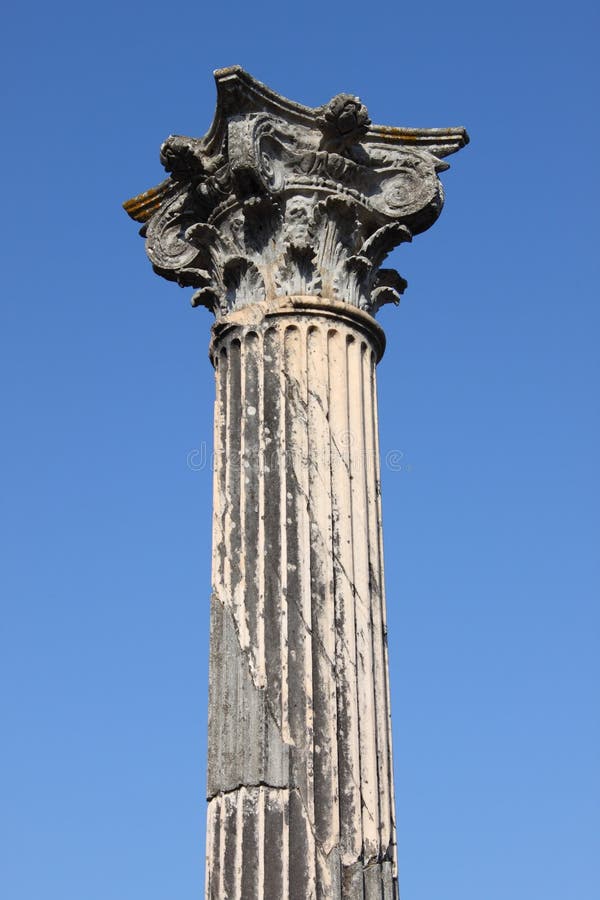 Corinthian column stock photo. Image of italia, historic - 59455808