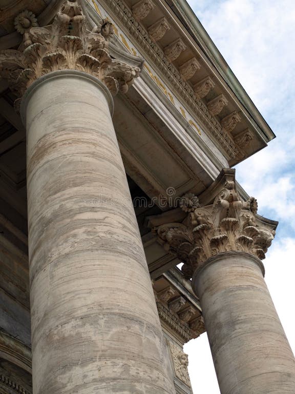 Corinthian columns stock photo. Image of support, architecture - 6815470