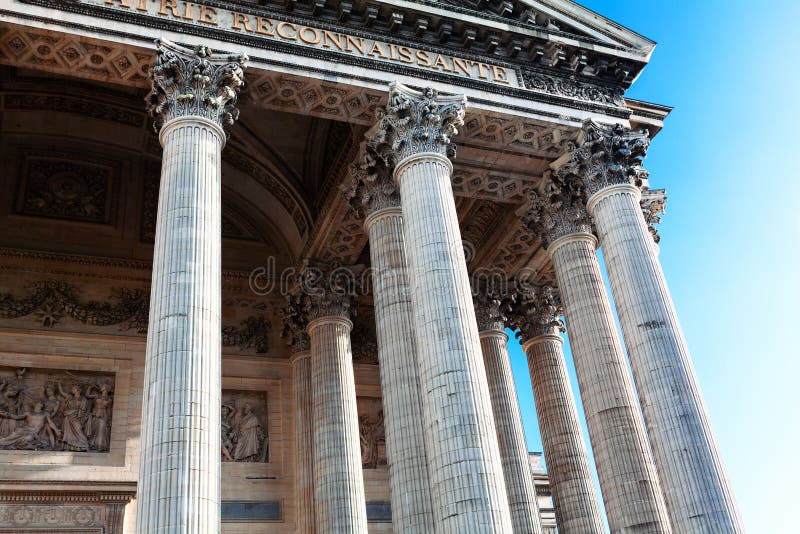 Corinthian Columns stock image. Image of construction - 217789345