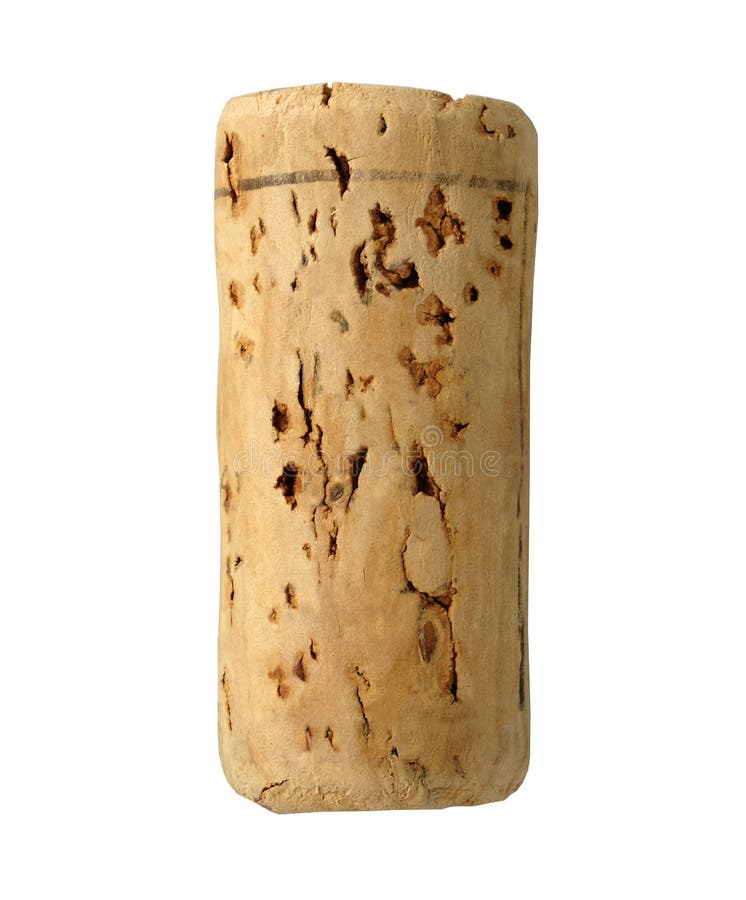 One Wine Cork stock photo. Image of closeup, macro, plug - 4310624