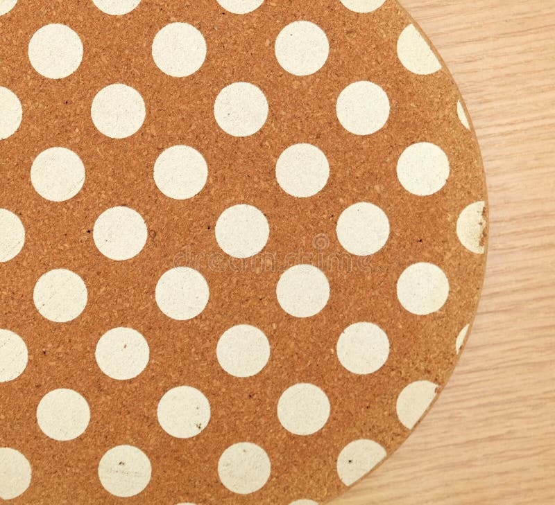 Cork Background Texture Polka Dots Stock Photo - Image of floor ...