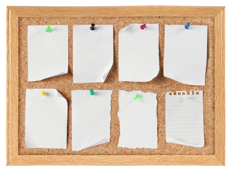 Cork board stock image. Image of communication, office - 20162705